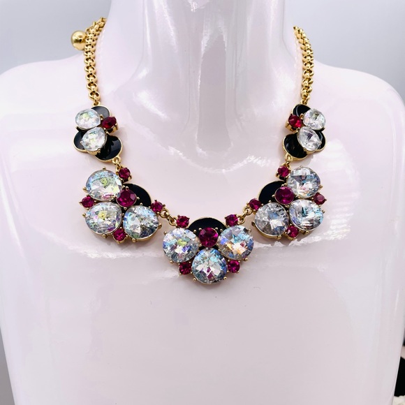 kate spade | Jewelry | Vintage Kate Spade Gold Plated Colored Crystal ...